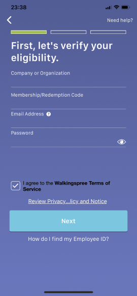 How do I register an account with Walkingspree? – Walkingspree Support Desk