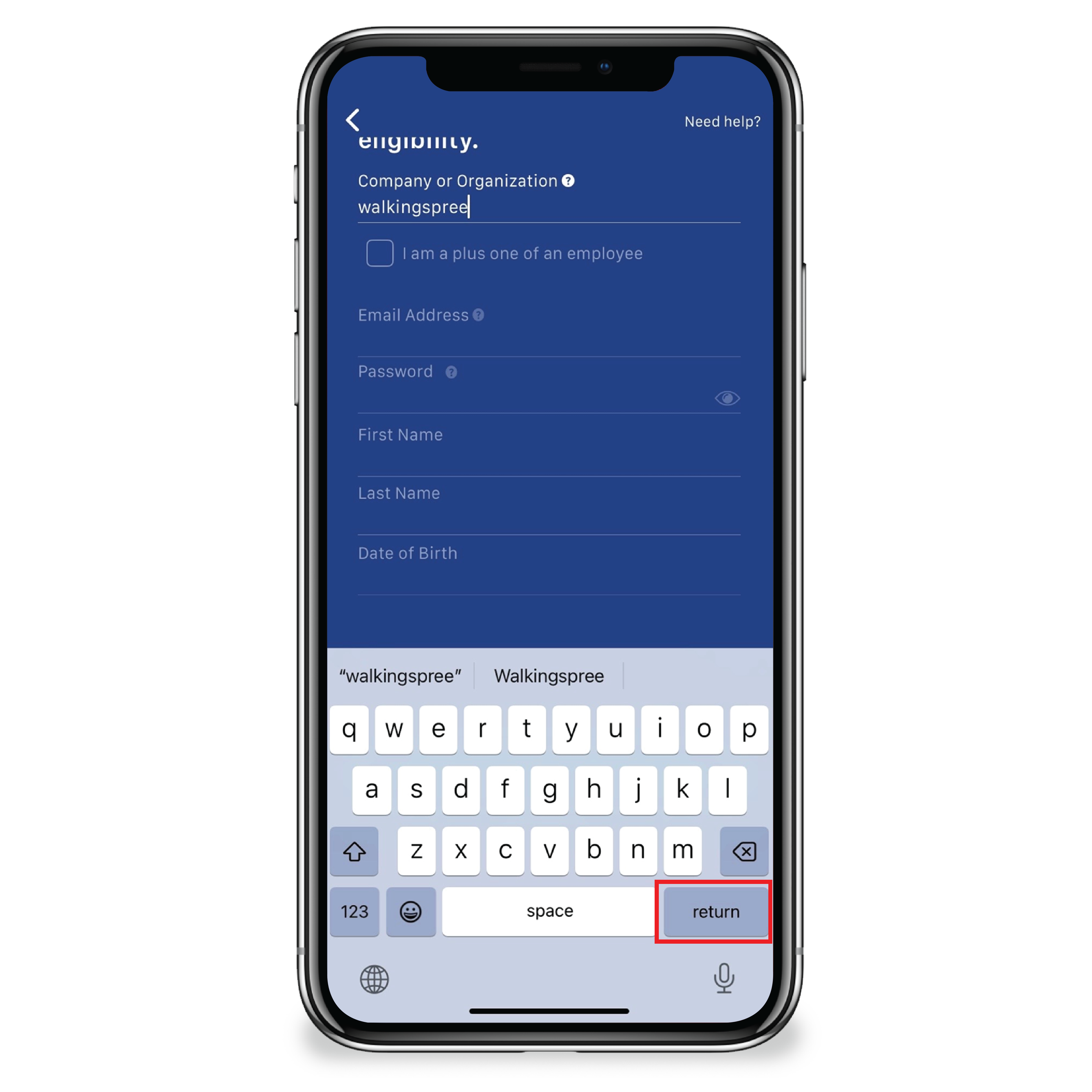 How do I register an account with Walkingspree? – Walkingspree Support Desk