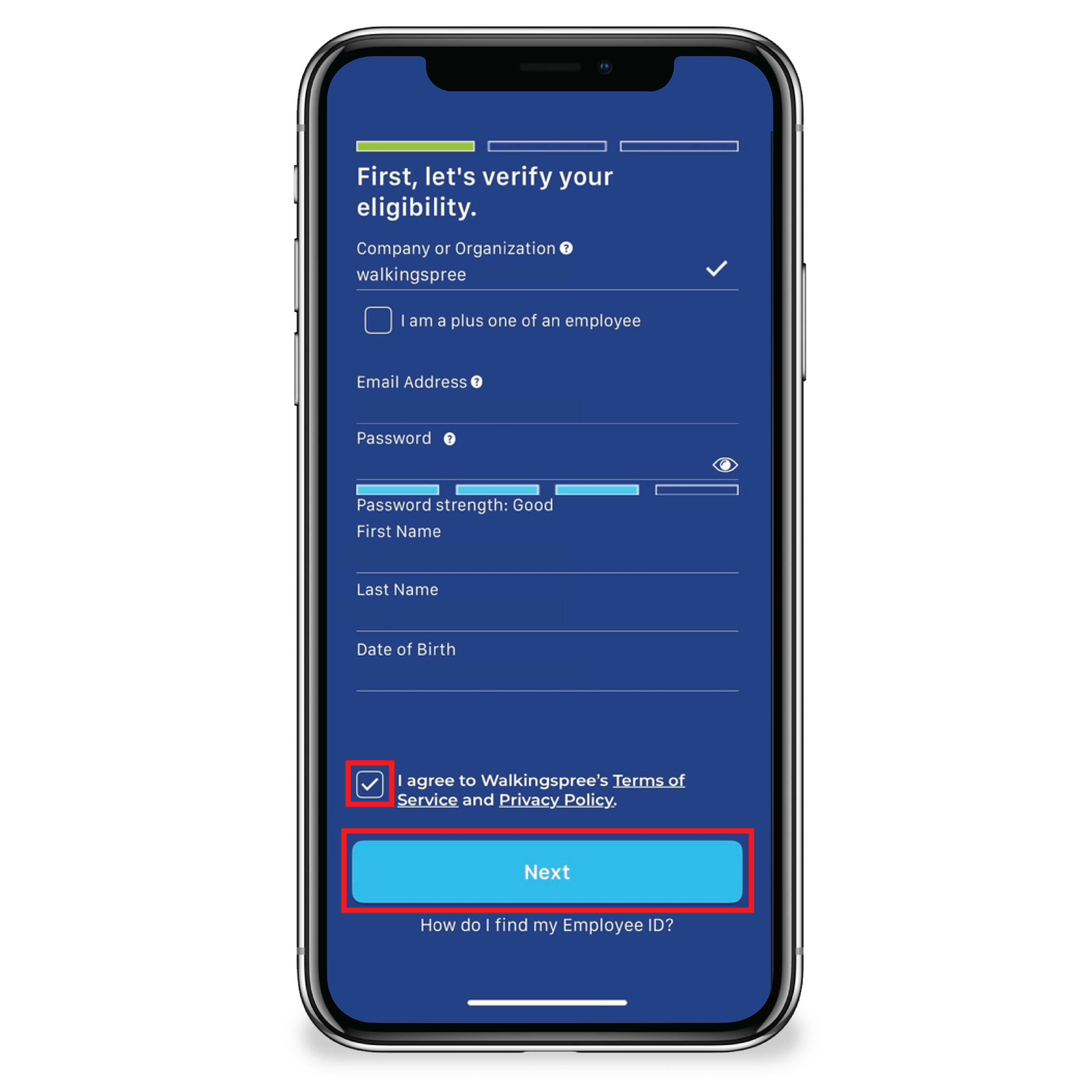 How do I register an account with Walkingspree? – Walkingspree Support Desk