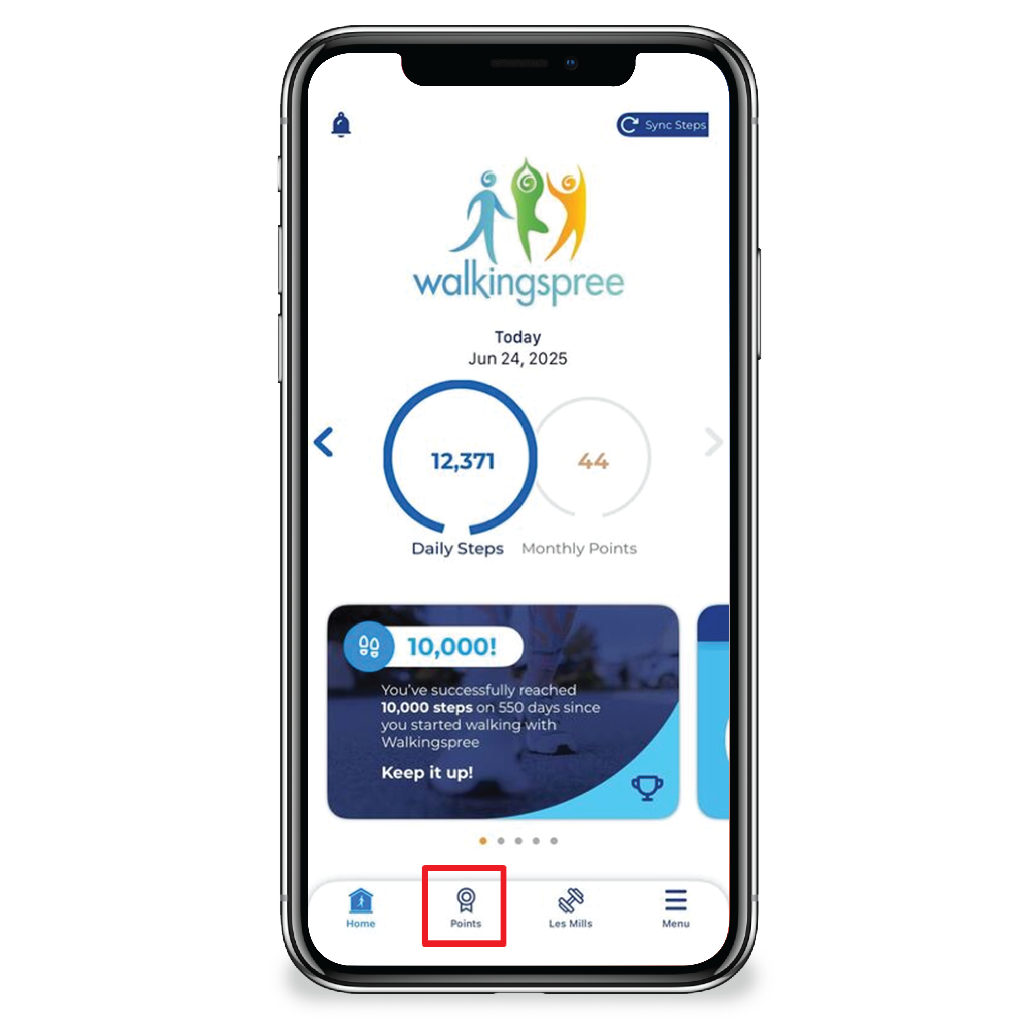 How to Earn and Track Points in the Walkingspree App – Walkingspree Support Desk